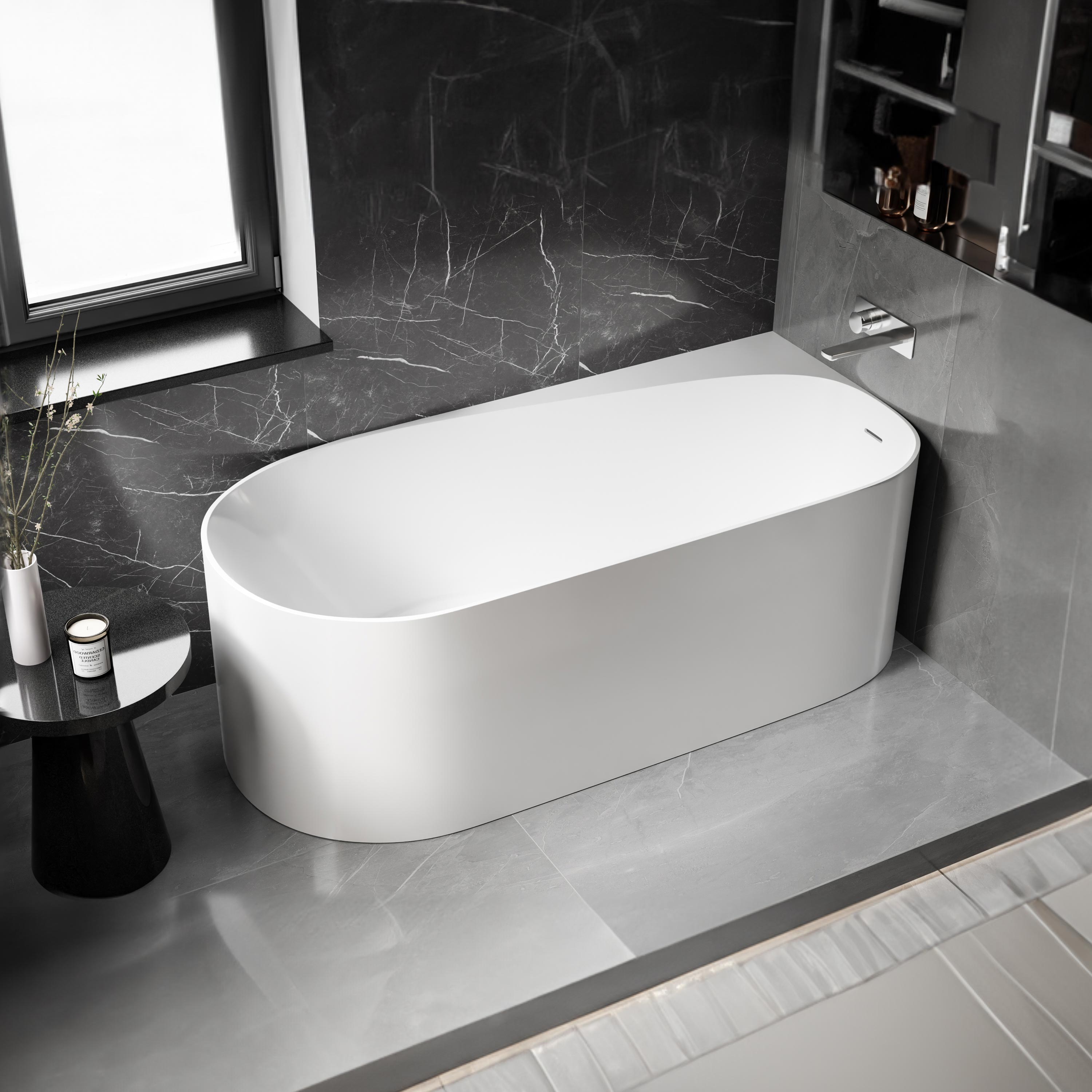 Jaki kształt wanny wybrać do niewielkiej łazienki? | Blog Bernstein ...